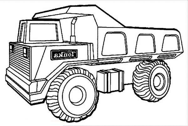Tonka Toys - Coloring Pages - Kids Educational - Kids Crafts - Etsy
