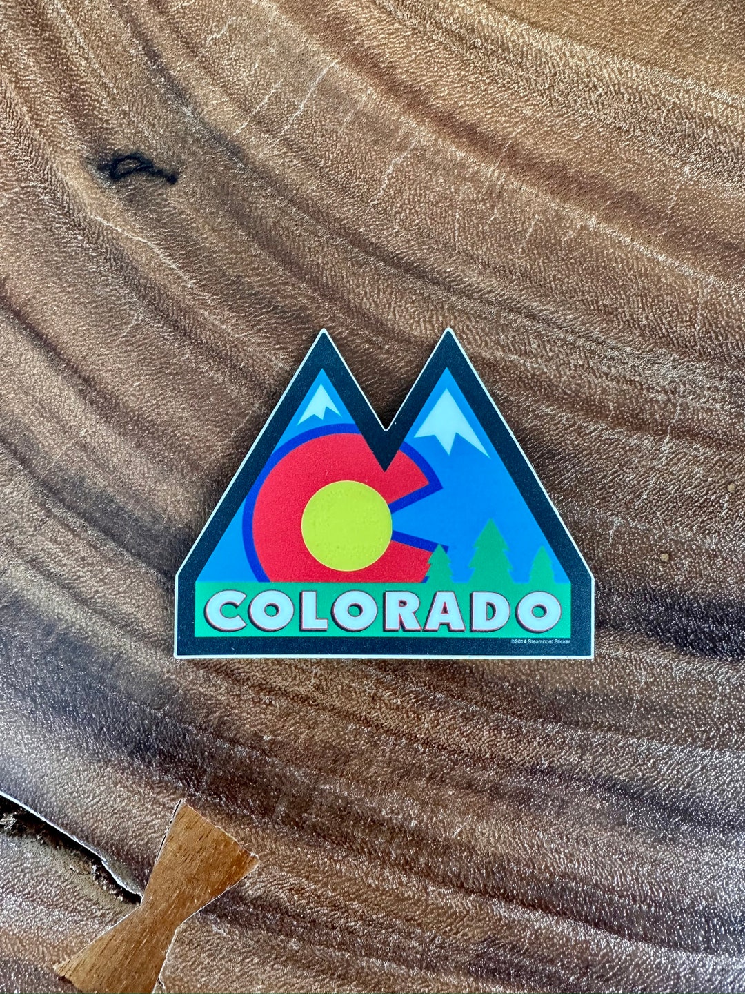 Colorado Sticker, Mountain Decal - Etsy