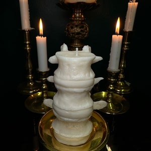 Anatomically Correct Spine Candle: Handmade Gothic Home Decor - Etsy