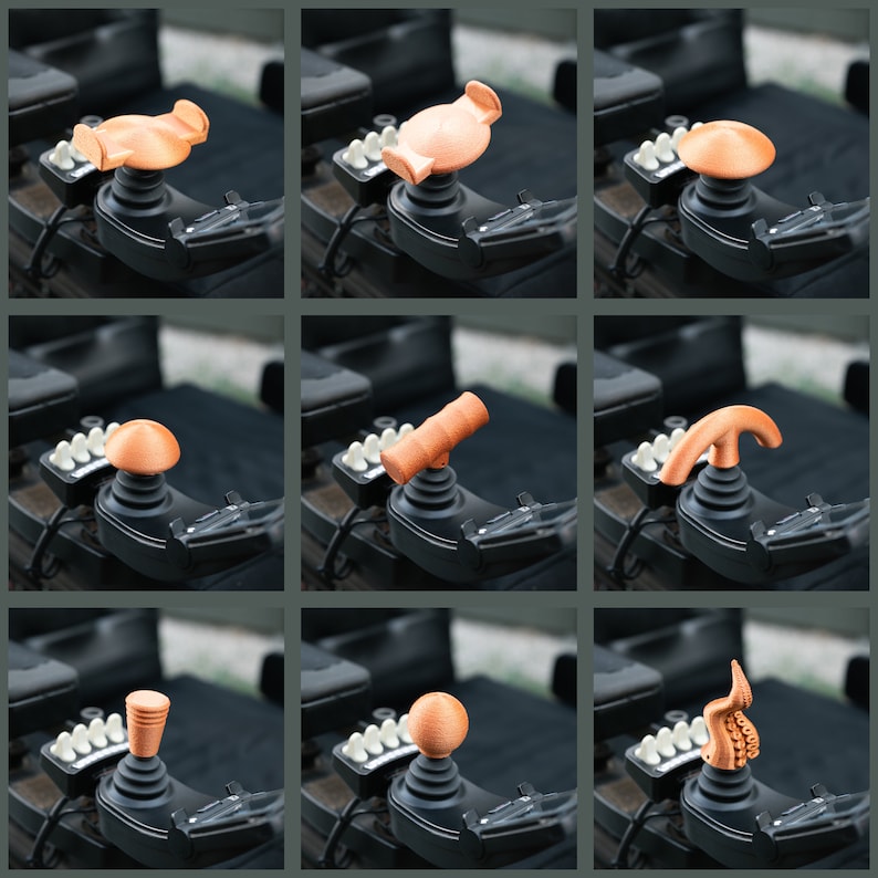 Big Button 3D Printed Joystick Handle for Electric Wheelchairs - Etsy