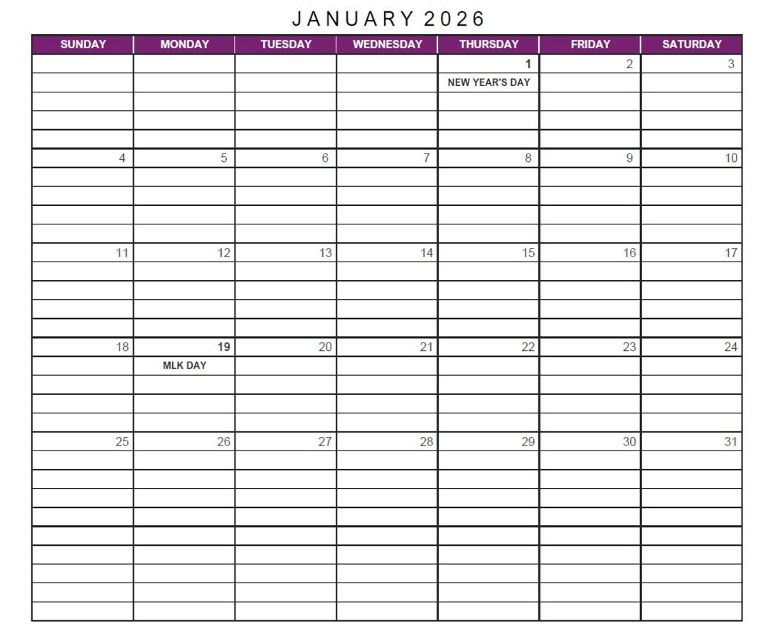 2026 Ultimate Digital Planner Calendar | 14-month Extended Edition - Etsy