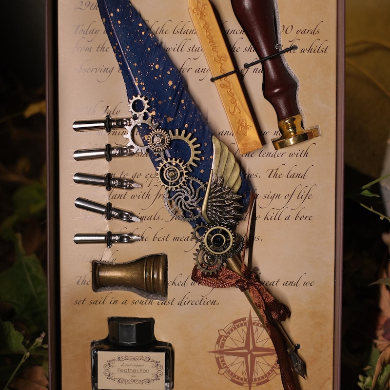 Steampunk Feather Quills - Etsy