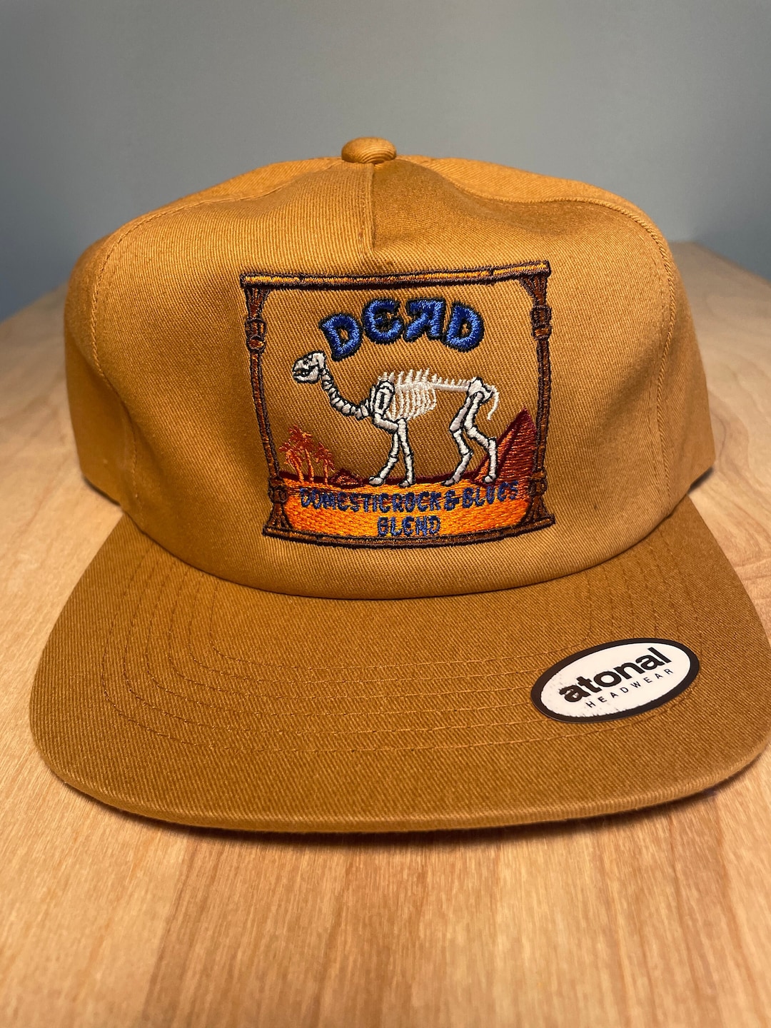 Deadhead Grateful Dead Trucker Hat Snapback Cap Camel Skeleton Egypt ...