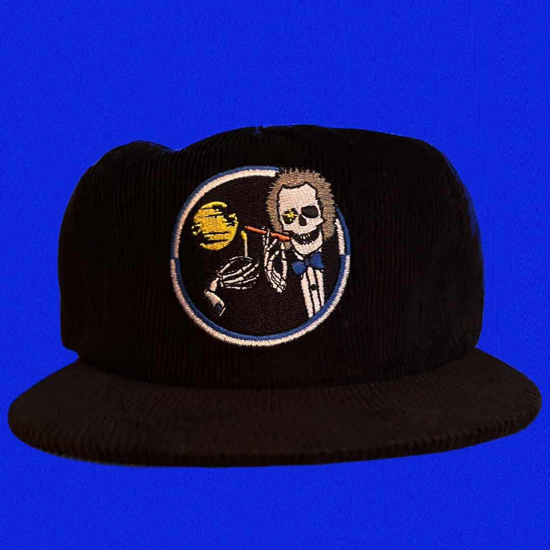 Mr. Saturday Night Skeleton Cigar Cap Corduroy Grateful Dead - Etsy