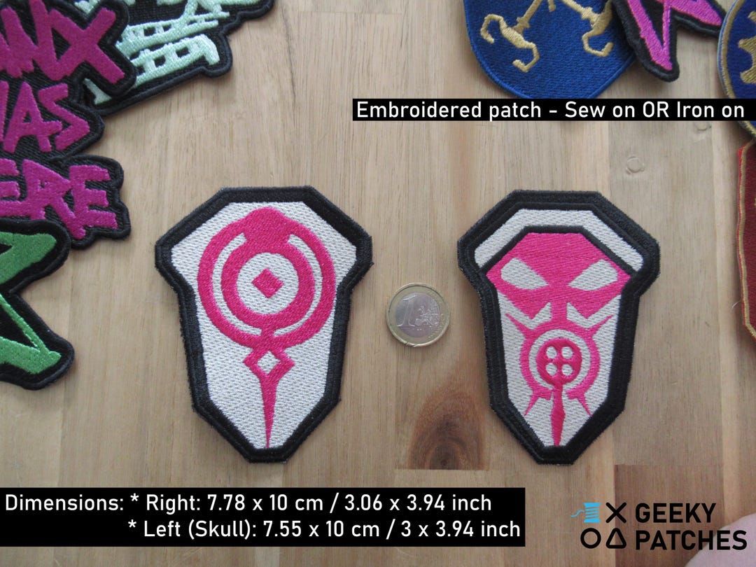 Vi Shoulder's Jacket - Arcane Patch: Embroidered Iron-on or Sew-on ...