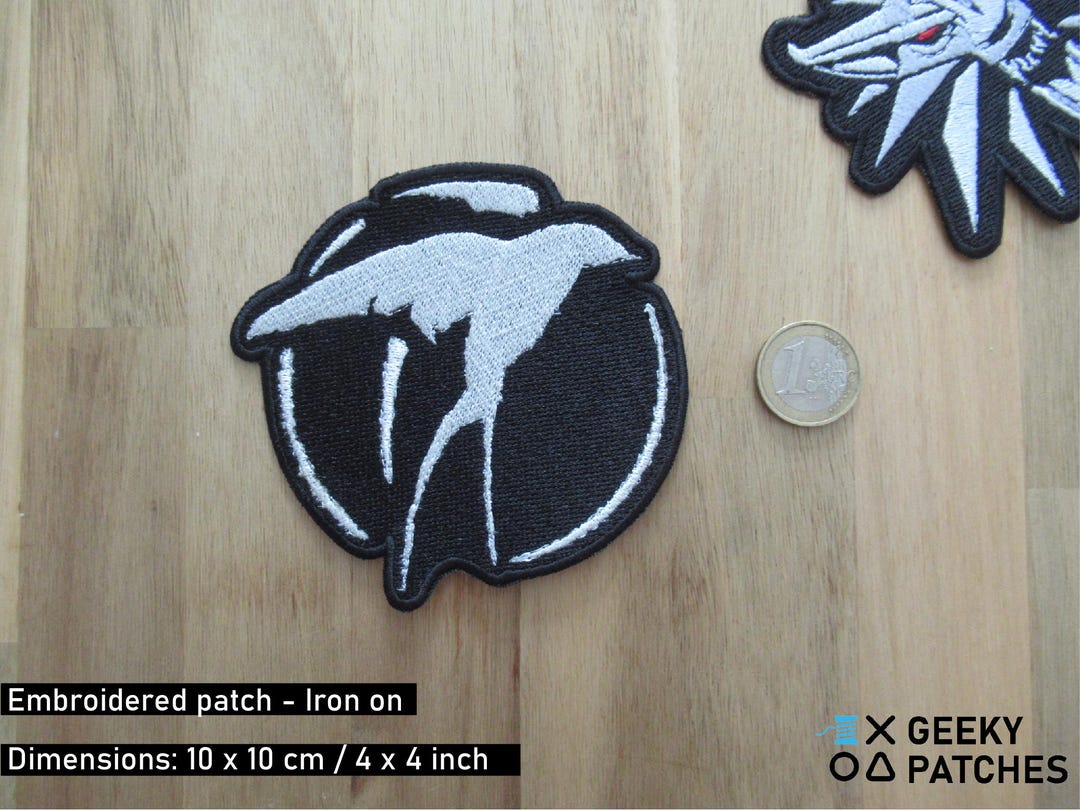Ciri - the Witcher Patch: Embroidered Iron-on Applique - Etsy