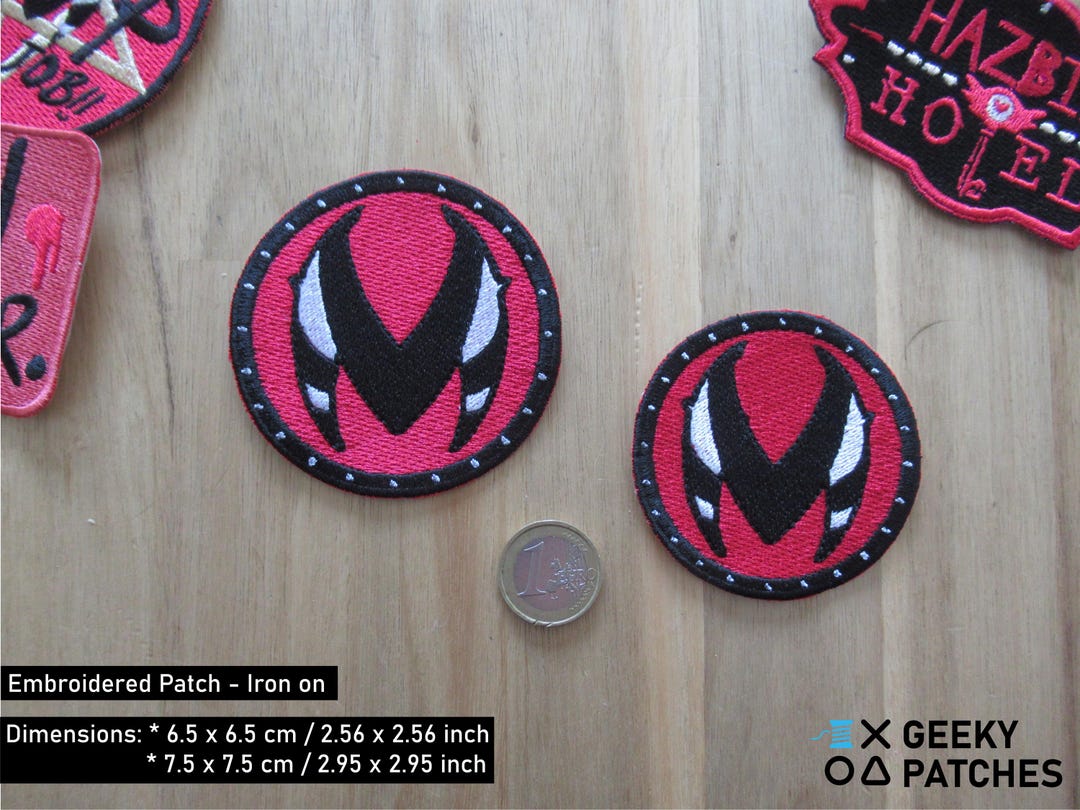 Helluva Boss - Hazbin Hotel Patch: Embroidered Iron-on Applique - Etsy