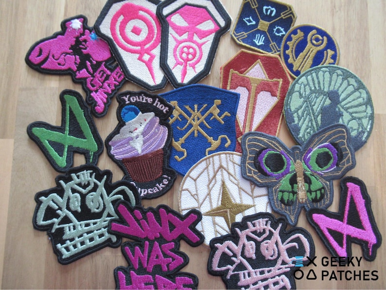 Talis' Crest - Arcane Patch: Embroidered Iron-on Applique - Etsy