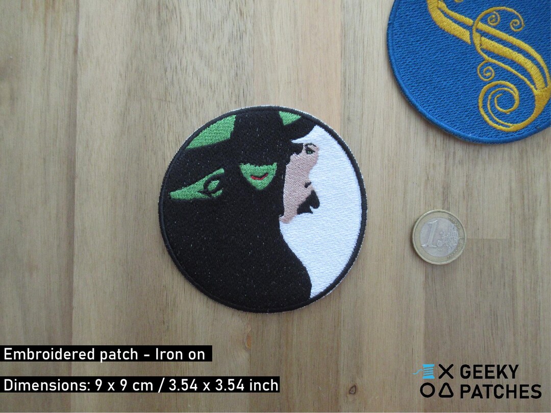 Wicked Witches Patch: Embroidered Iron-on Applique - Etsy