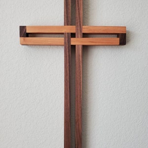 Wooden Eternity Cross - Etsy