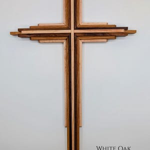 Wooden Layered Cross - Etsy