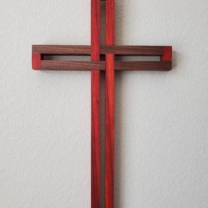 Wooden Eternity Cross - Etsy