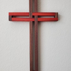 Wooden Eternity Cross - Etsy