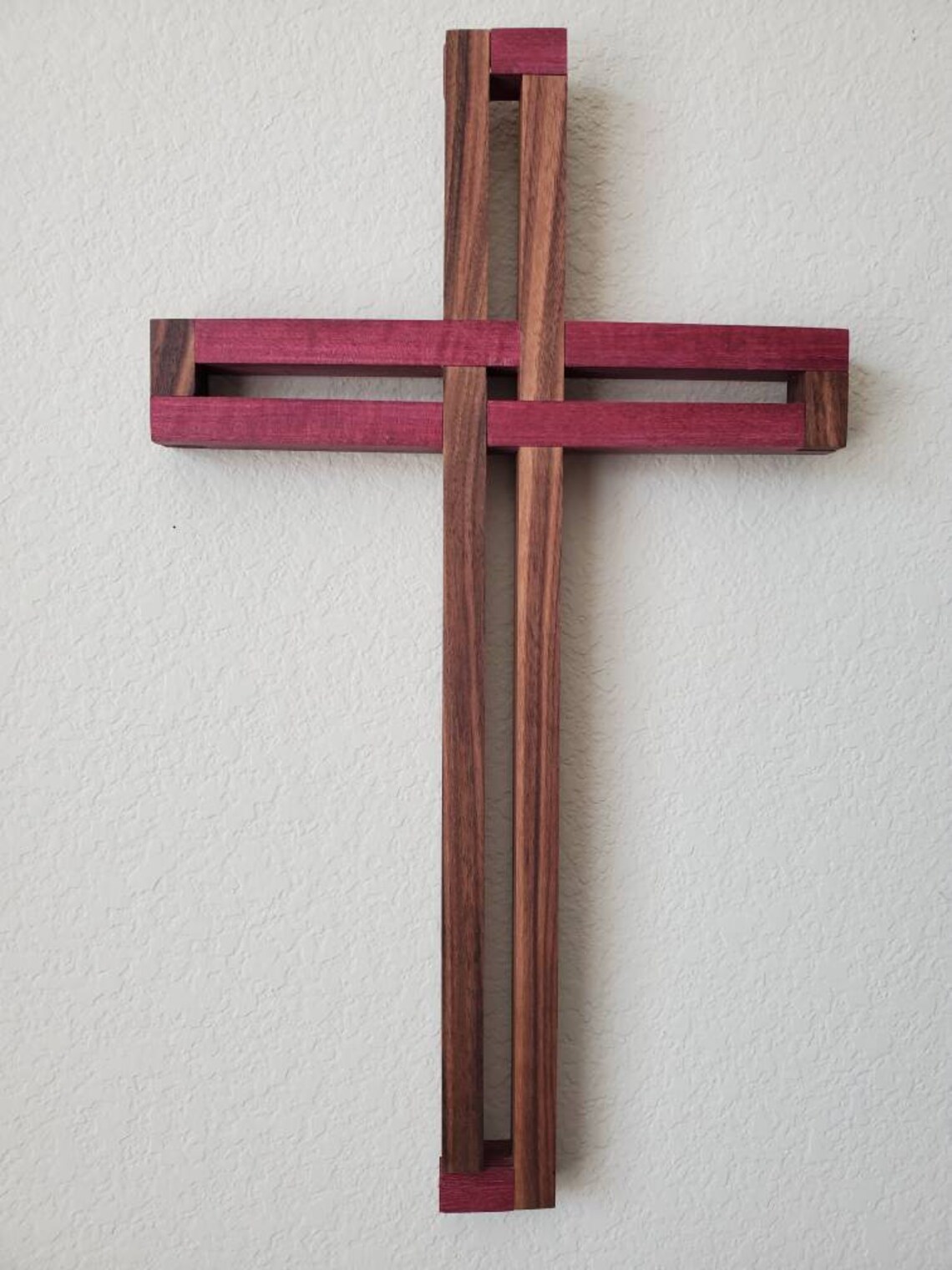 Wooden Eternity Cross - Etsy Canada