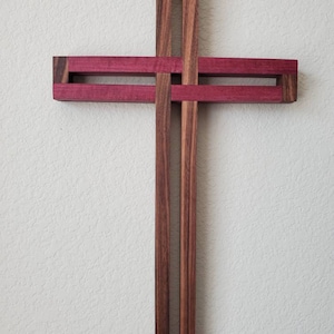 Wooden Eternity Cross - Etsy