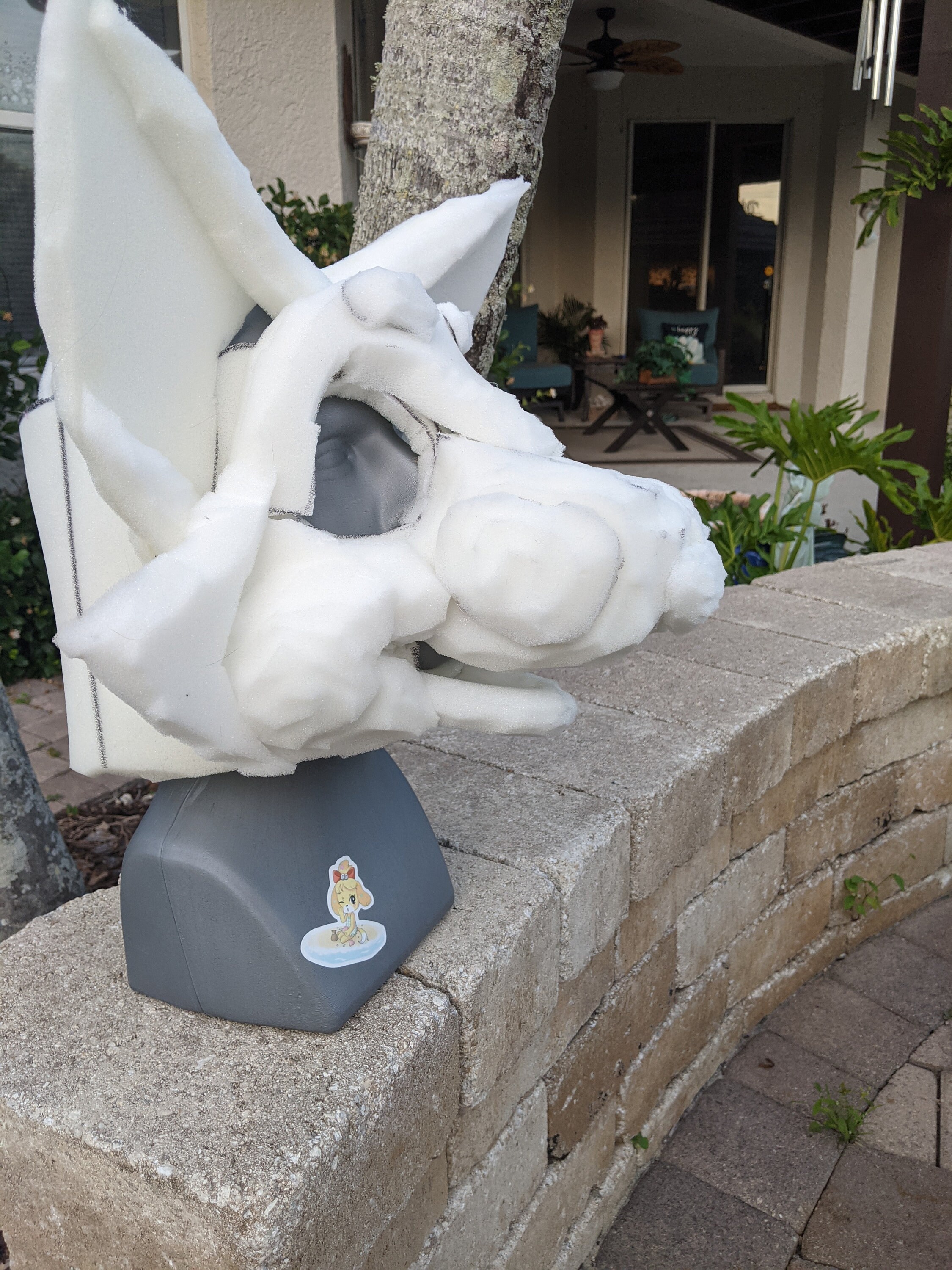 Wolf Fursuit Head Base *best Fit 23'' to 24'' Head Circumference* - Etsy