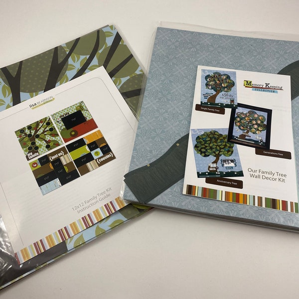 Scrapbook Layout Kits - Etsy