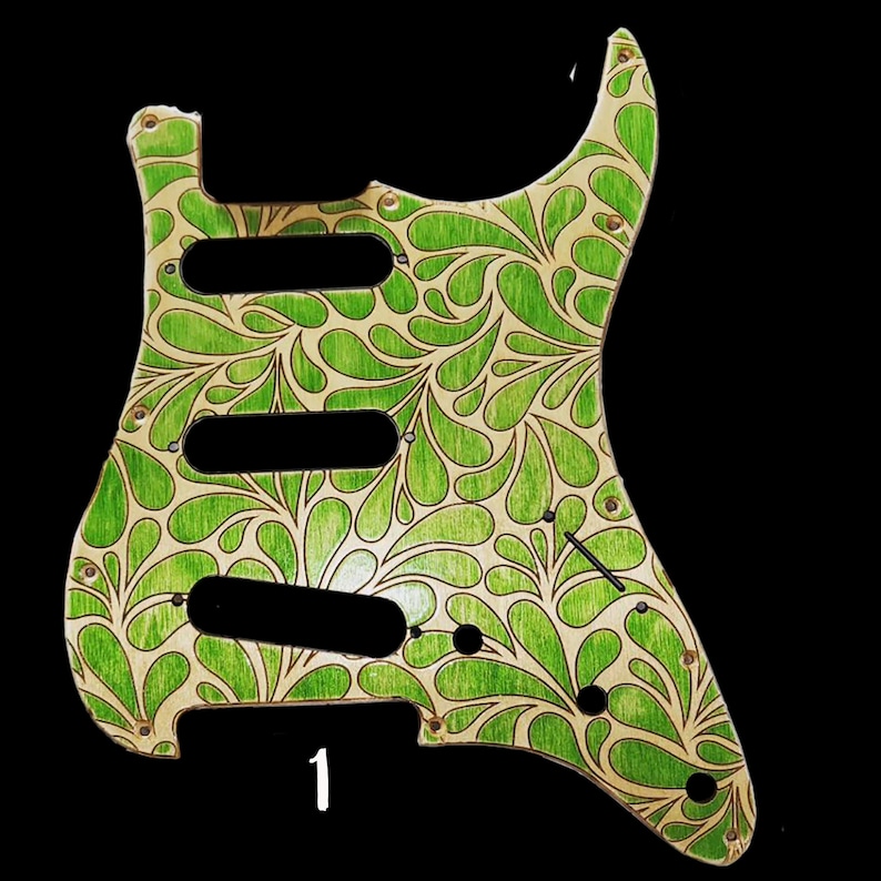 Personalized Guiter Pick Guard- Custom Gifts for the Musicans - Etsy
