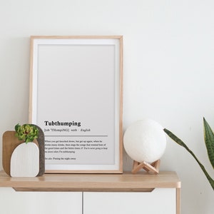 Definition Wall Art · Tubthumping · 90s Art Print - Etsy