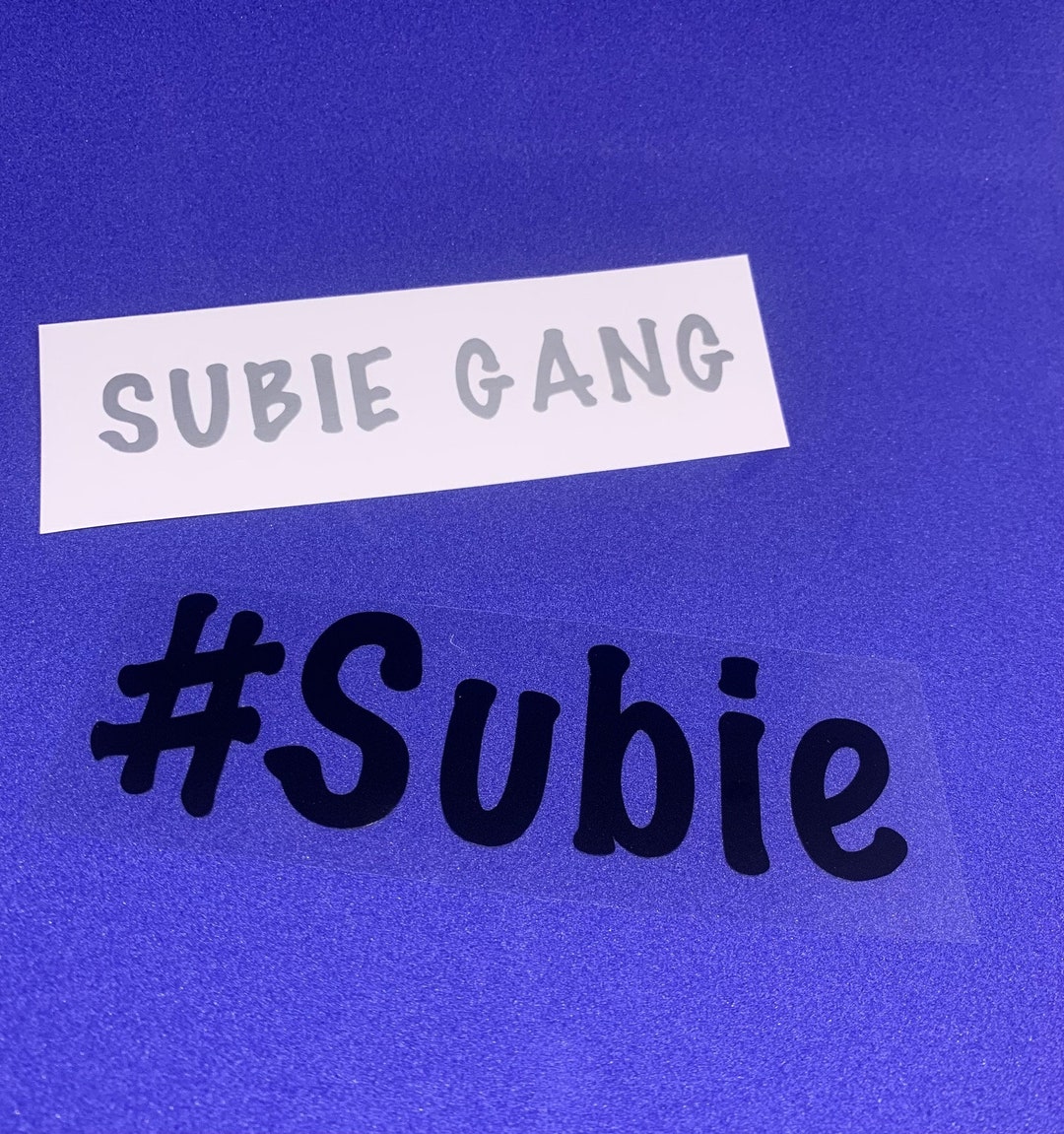 Subie Gang Custom Vinyl Decal - Etsy