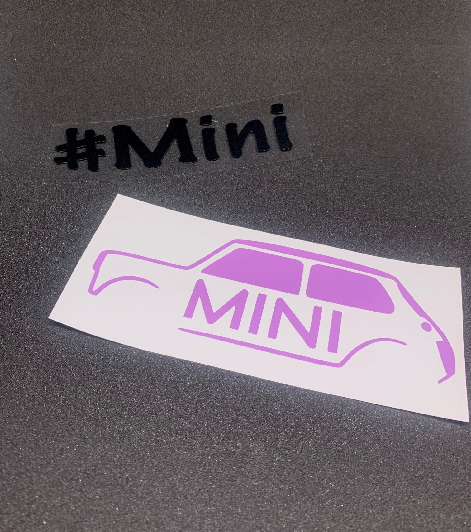 Mini Cooper Custom Vinyl Decal - Etsy