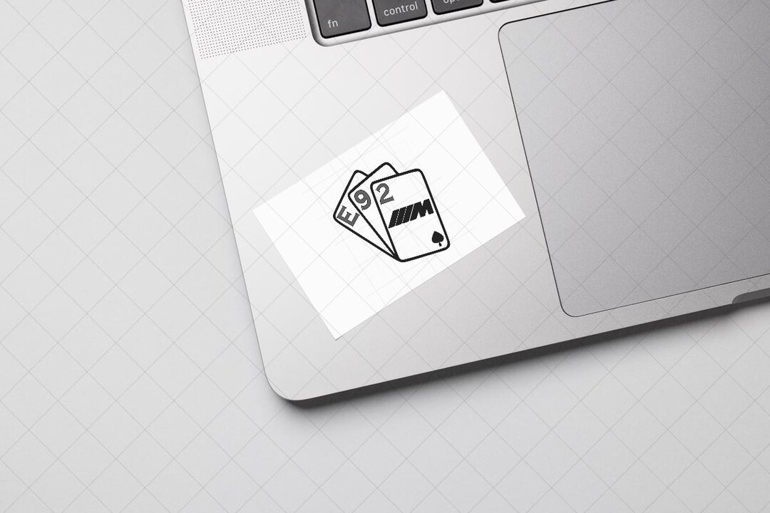 BMW M Card Deck Vinyl Decal - Etsy