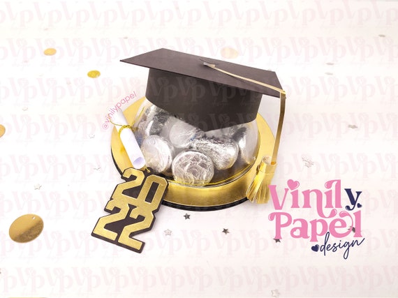 Cut File Graduation Candy Holder Dome Size 8cm / Graduation - Etsy