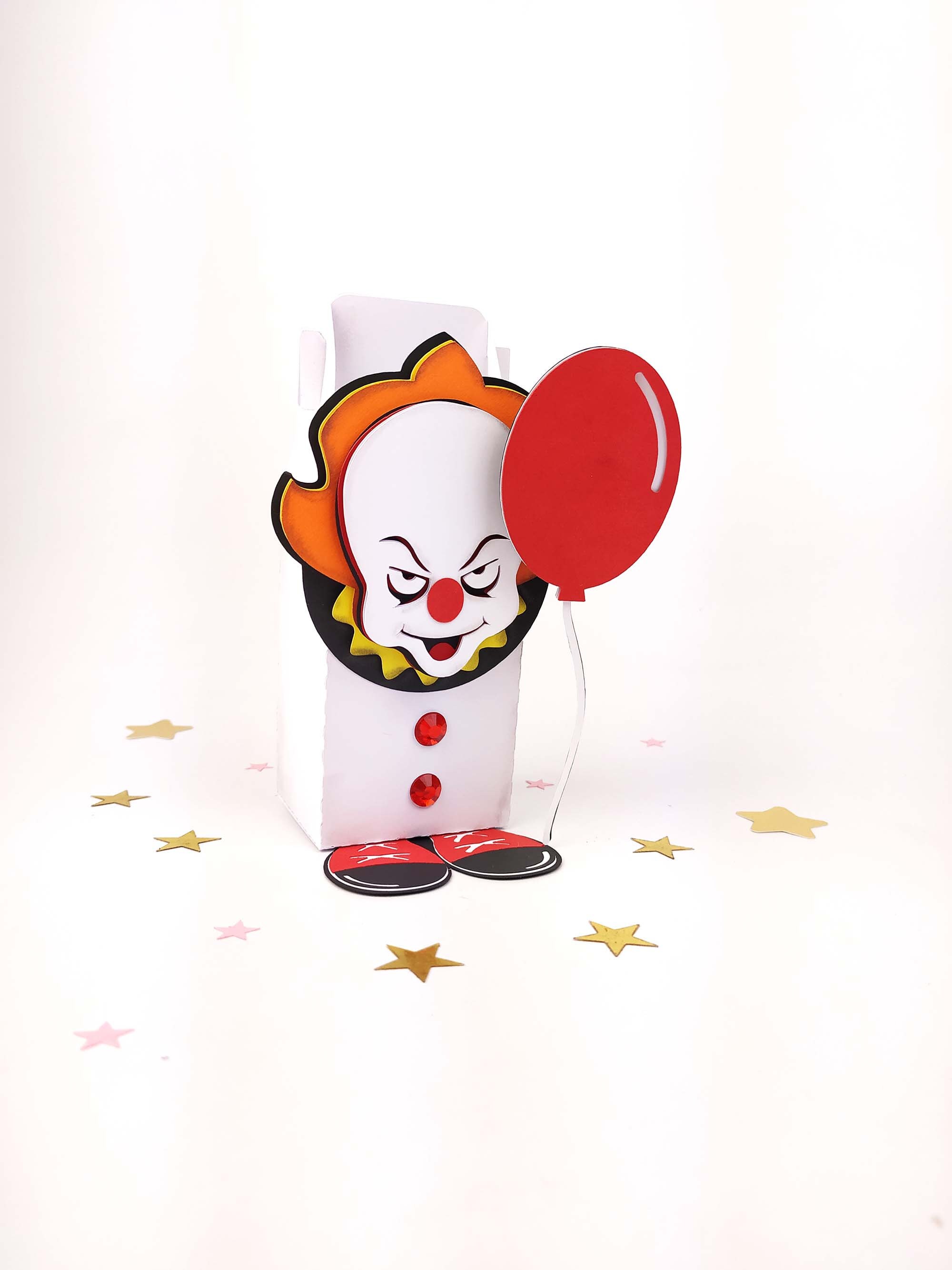 Pennywise Box SVG file/ Halloween theme Party / Halloween | Etsy