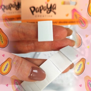 3 Pack White Rolls Pre-cut Double Sided Adhesive Foam Tape - Etsy