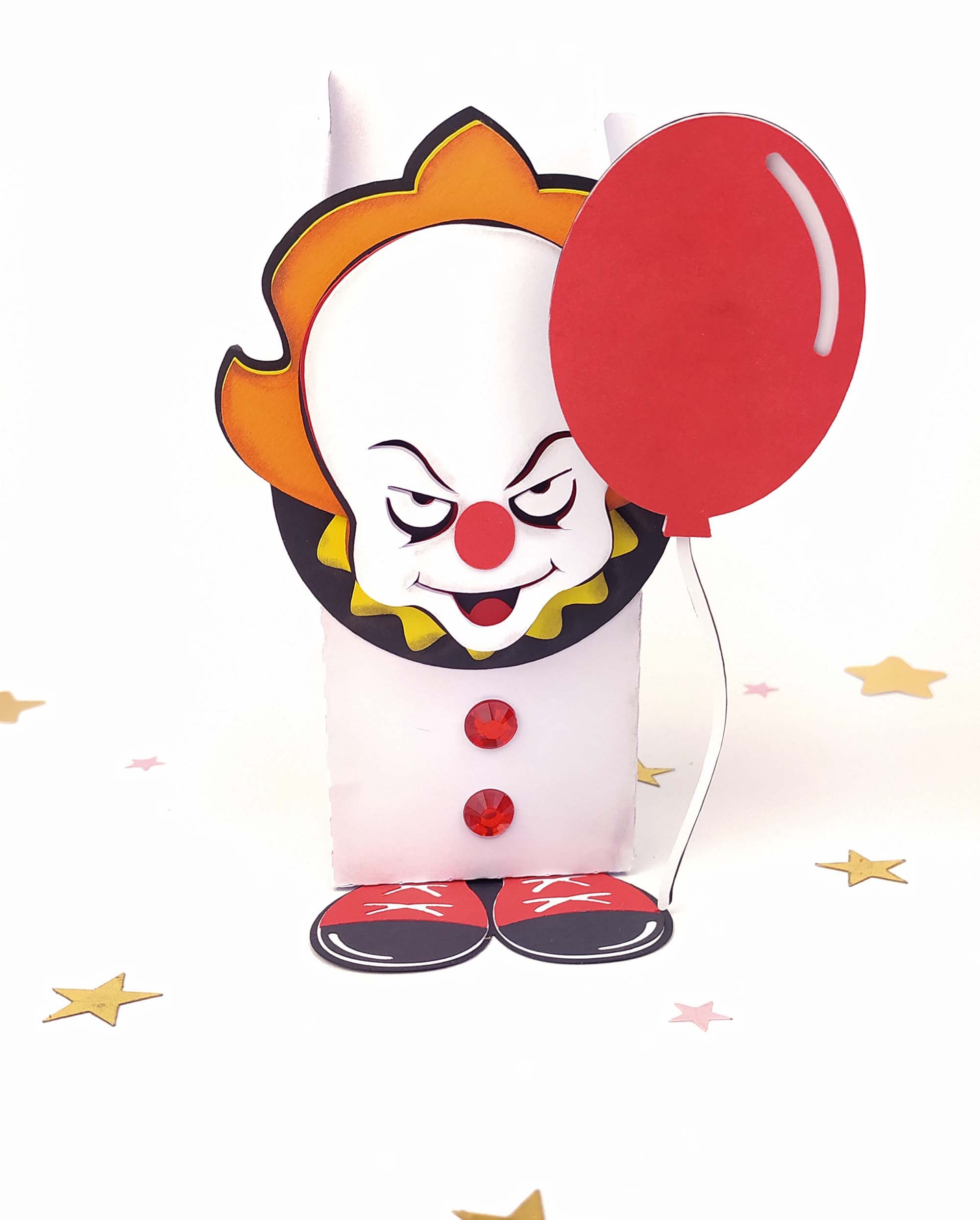 Pennywise Box SVG file/ Halloween theme Party / Halloween | Etsy