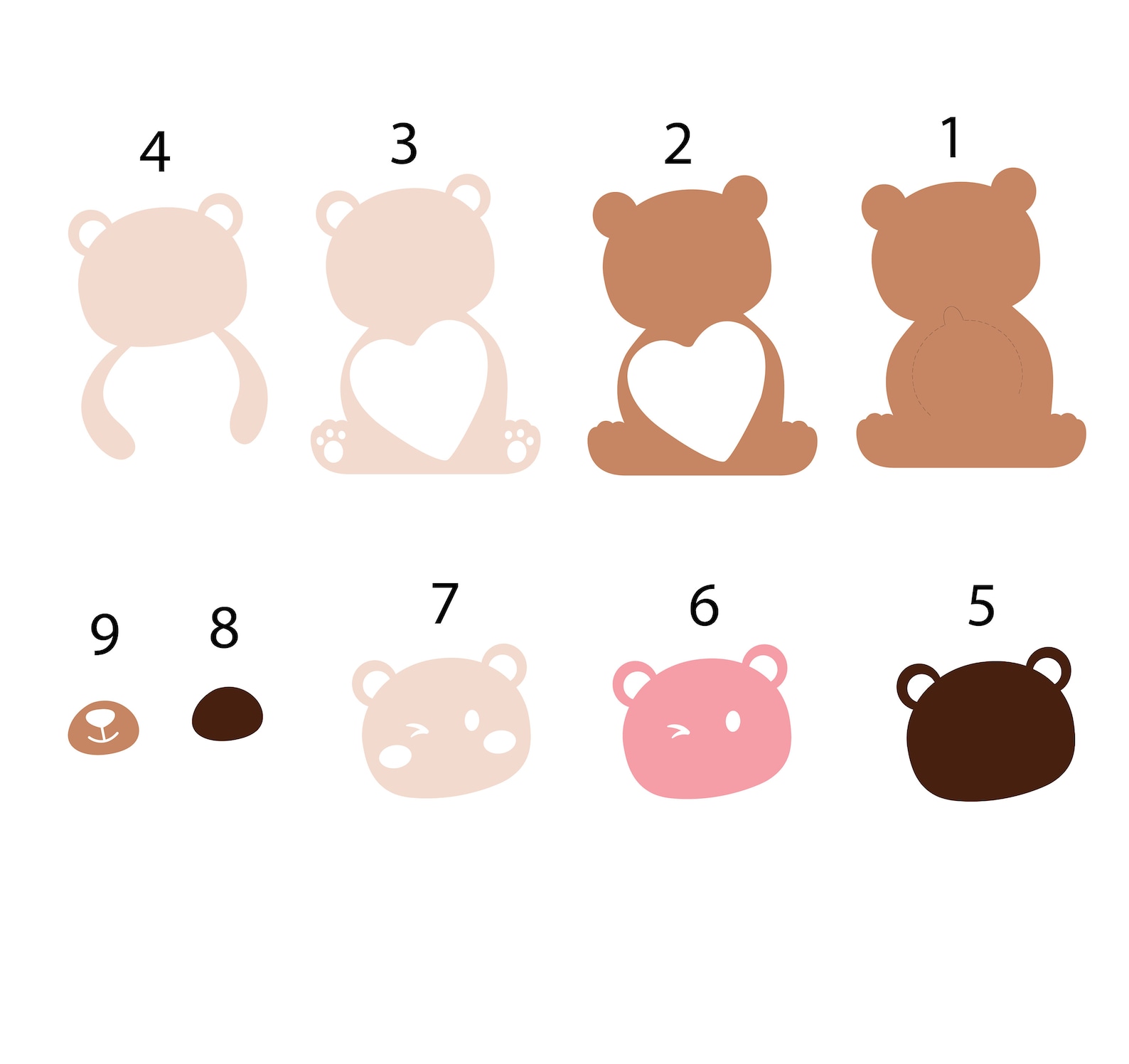 Cut File Adorable Osito/ Valentines Day / Bear / Love/ San - Etsy España
