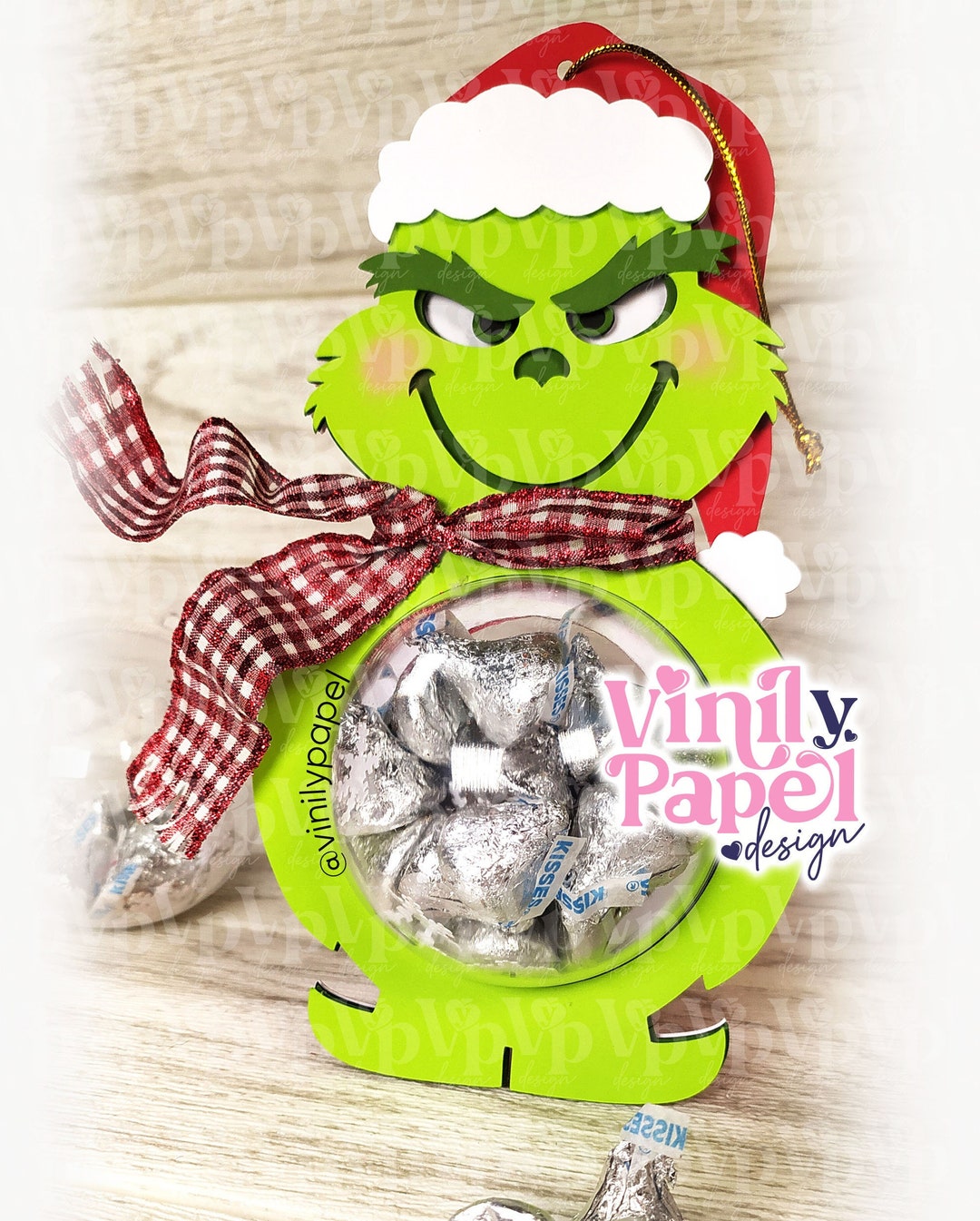 Cut File Santa Grinch Candy Holder / Dome Size 8cm/ Opening - Etsy