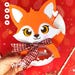 Cut File Adorable Fox Candy Holder/dome Size 8cm/ Open and Close System ...
