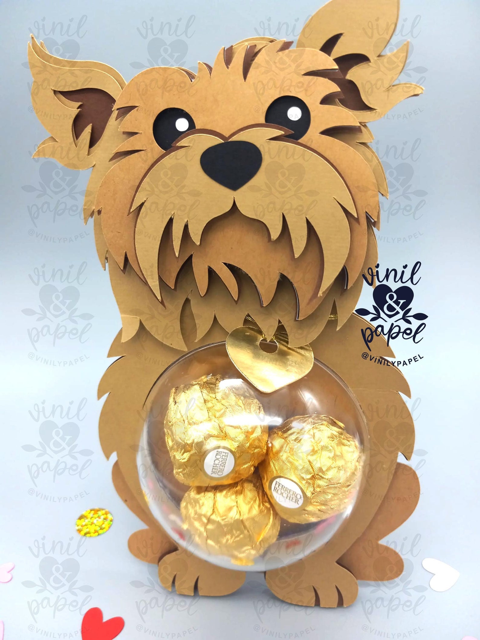 Cut File Yorkshire / Ornaments / Pets Paper / Papercraft Dog / - Etsy