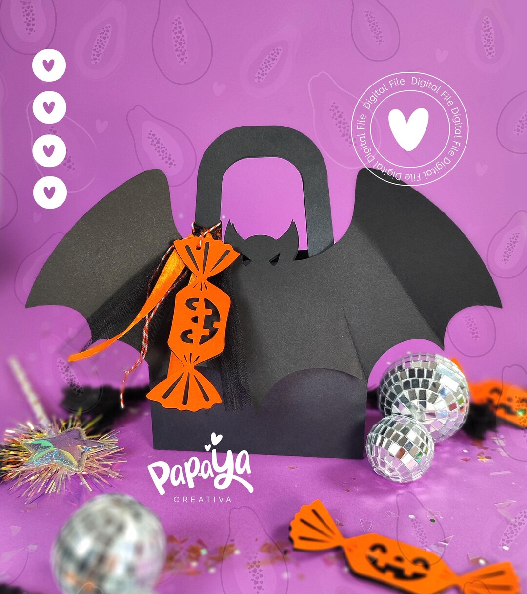 Bat Bag (DIGITAL FILE) - Etsy