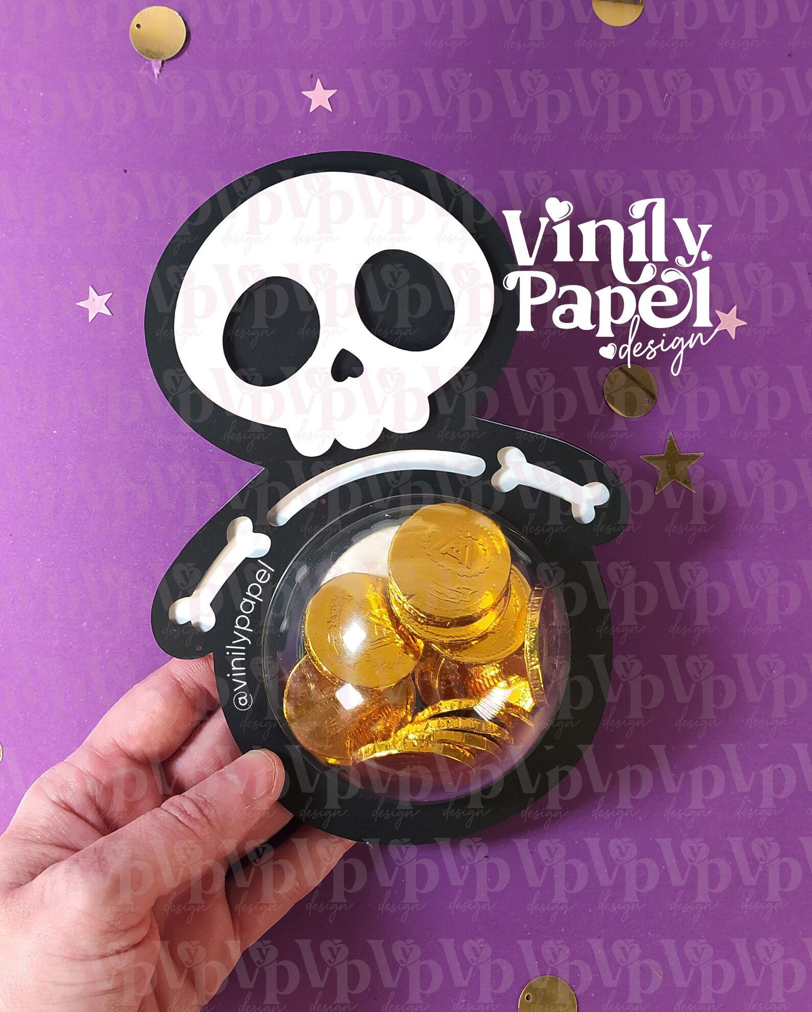 Cut File Skeleton Candy Holder/ Dome 8cm / Opening and Closing - Etsy
