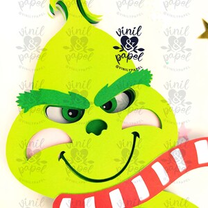 Cut File the Grinch / Ornament / Grinch / El Grinch / Navidad | Etsy