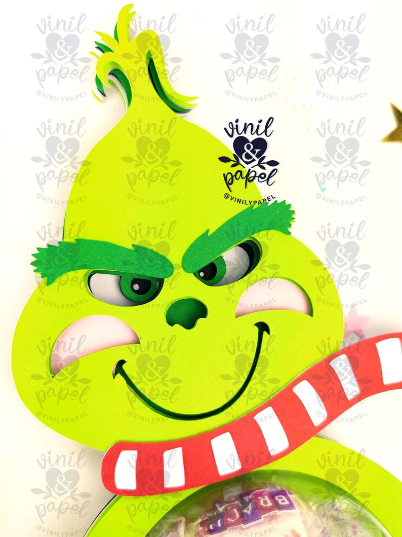 Cut File the Grinch / Ornament / Grinch / El Grinch / Navidad | Etsy