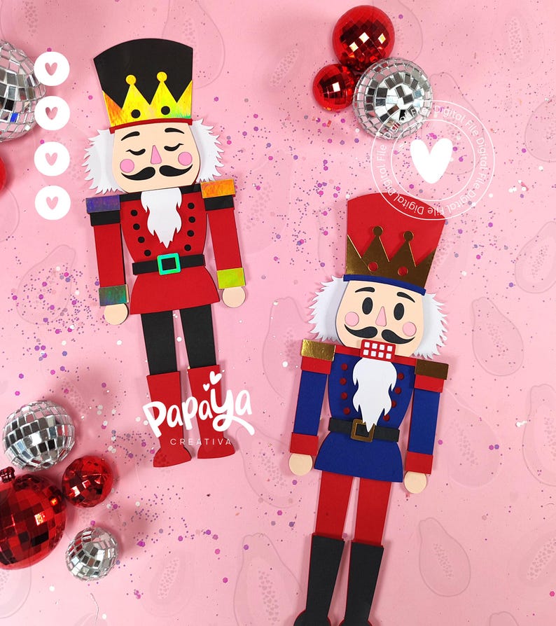 Nutcrackers Layers (digital File) SVG/ STUDIO Format - Etsy