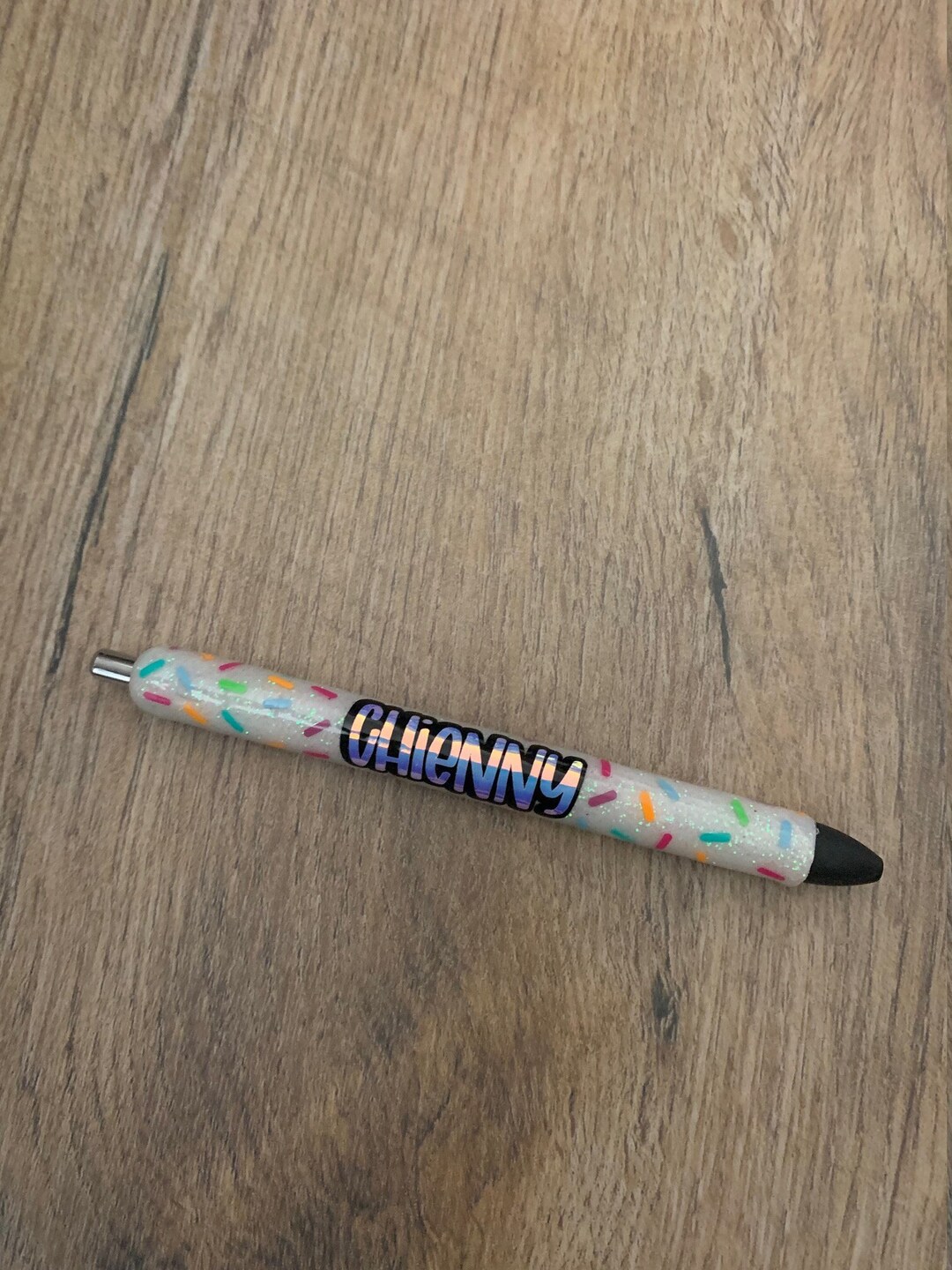 Rainbow Sprinkles Glitter Pen - Etsy