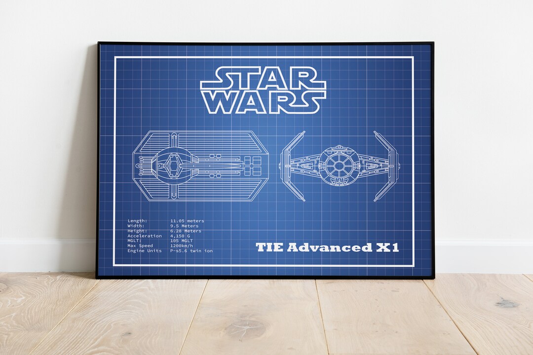 Tie Fighter Poster, Star Wars, Star Wars Art, Star Wars Poster, Mancave ...