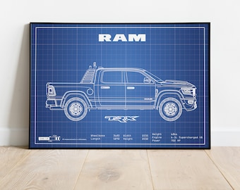 Ram Trx Blueprints - Etsy