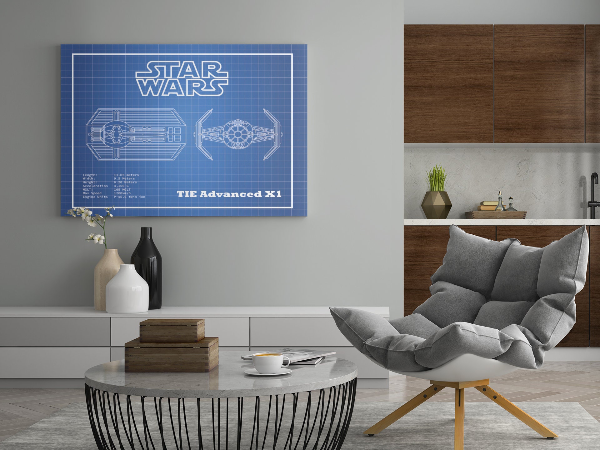 Tie Fighter Poster, Star Wars, Star Wars Art, Star Wars Poster, Mancave ...