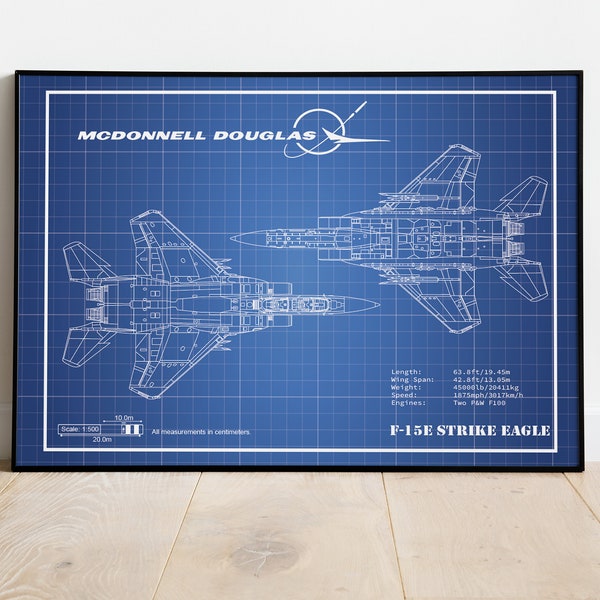 F15 Blueprint - Etsy