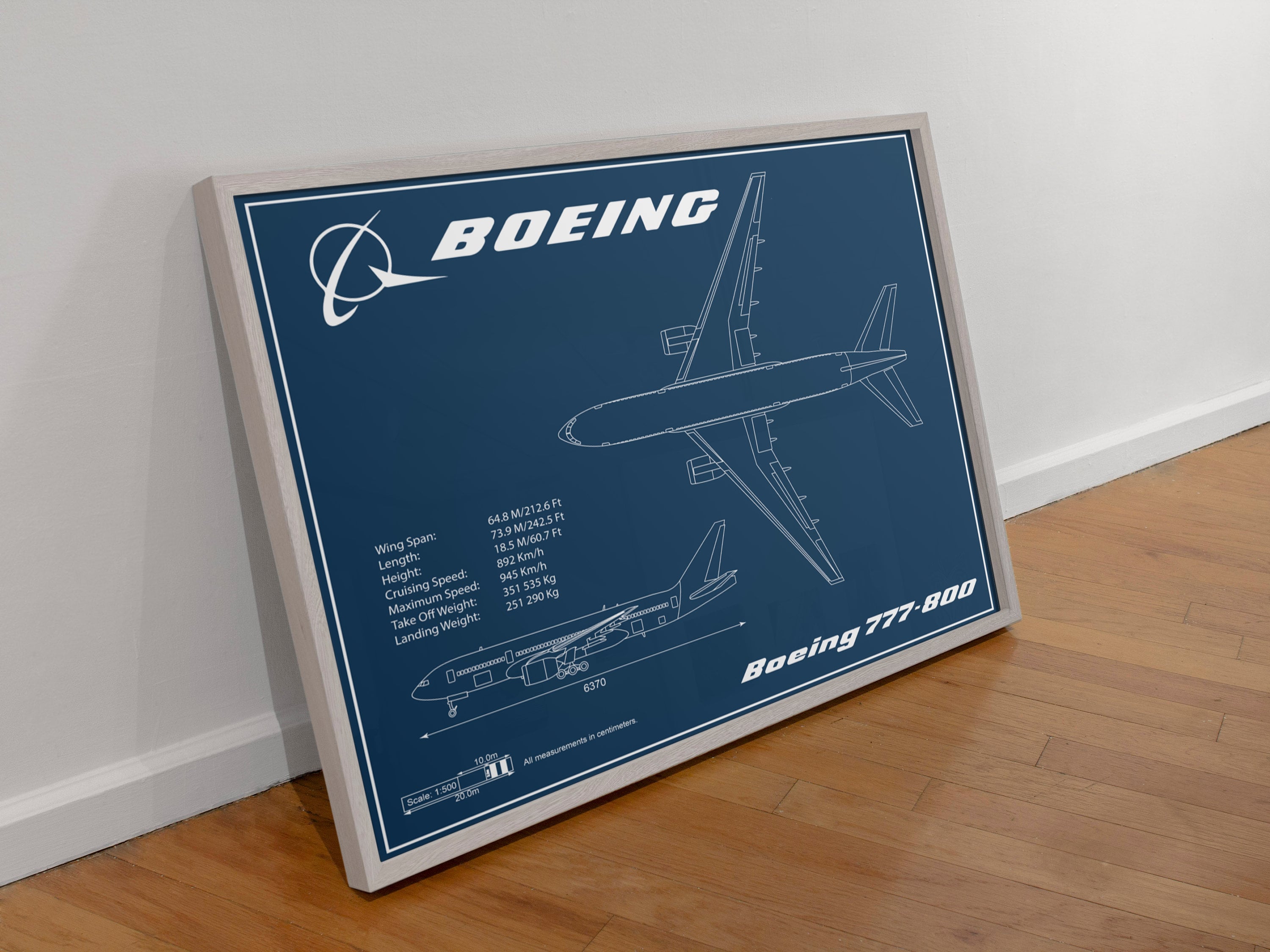 Boeing 777 Picture, Gift for Pilot, Aviation Gift, Gift for Him, 777 ...