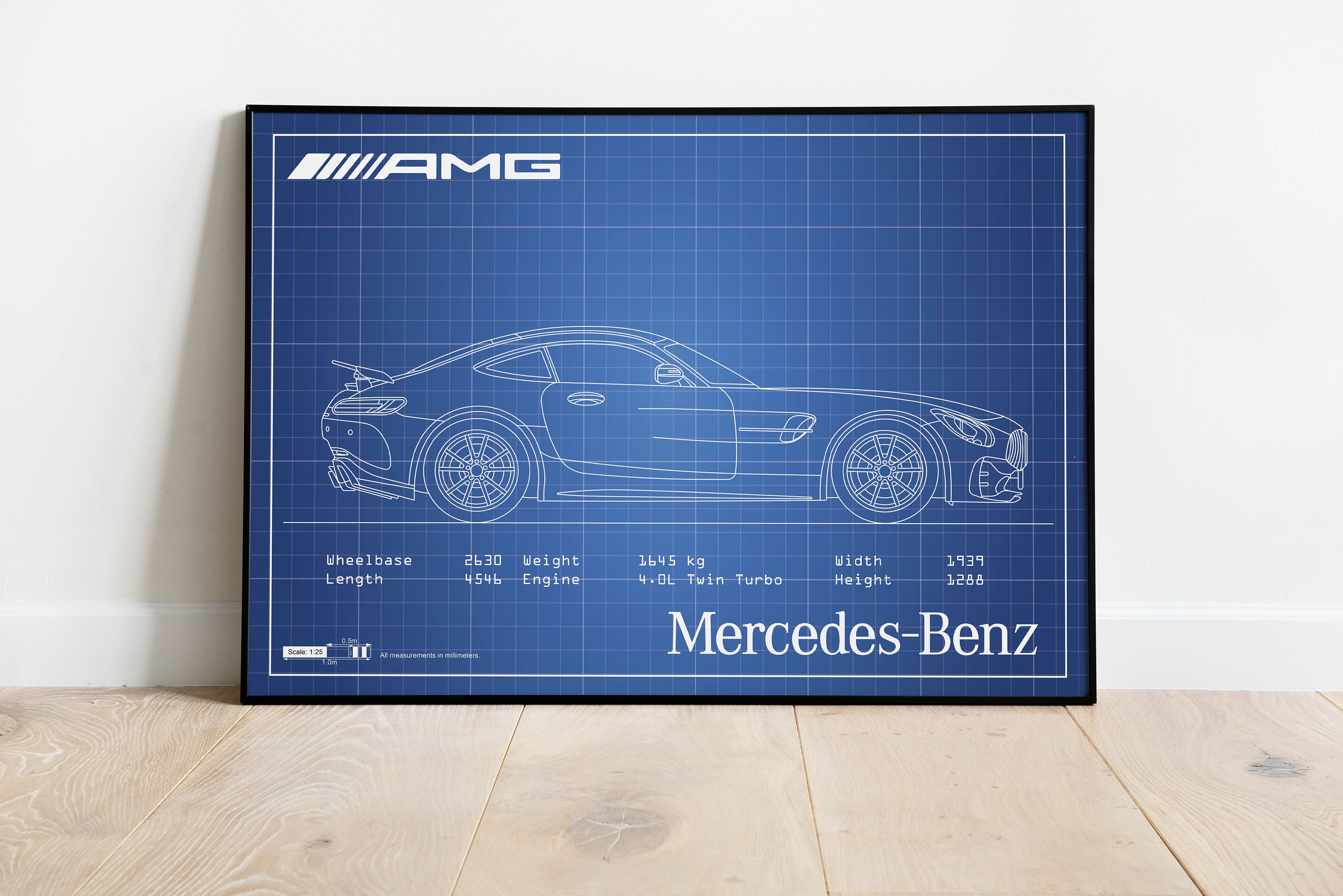 Mercedes Benz Poster, AMG GT, Car Blueprints, Car Picture, Garage ...