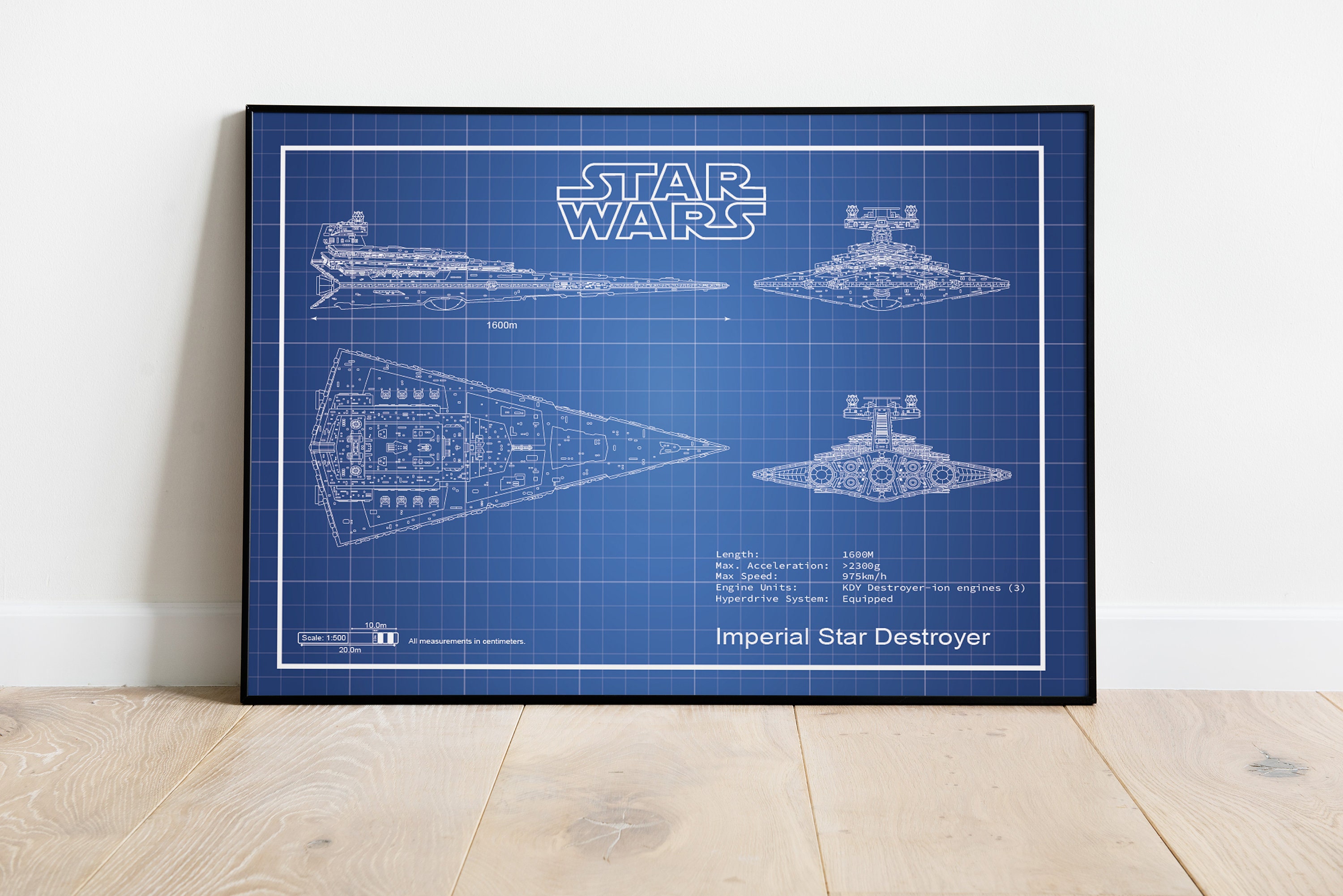 Imperial Star Destroyer Poster Star Wars Star Wars Movie - Etsy