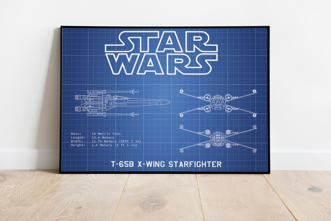 X Wing Fighter Poster, Star Wars Prints, Star Wars Art, Star Wars ...