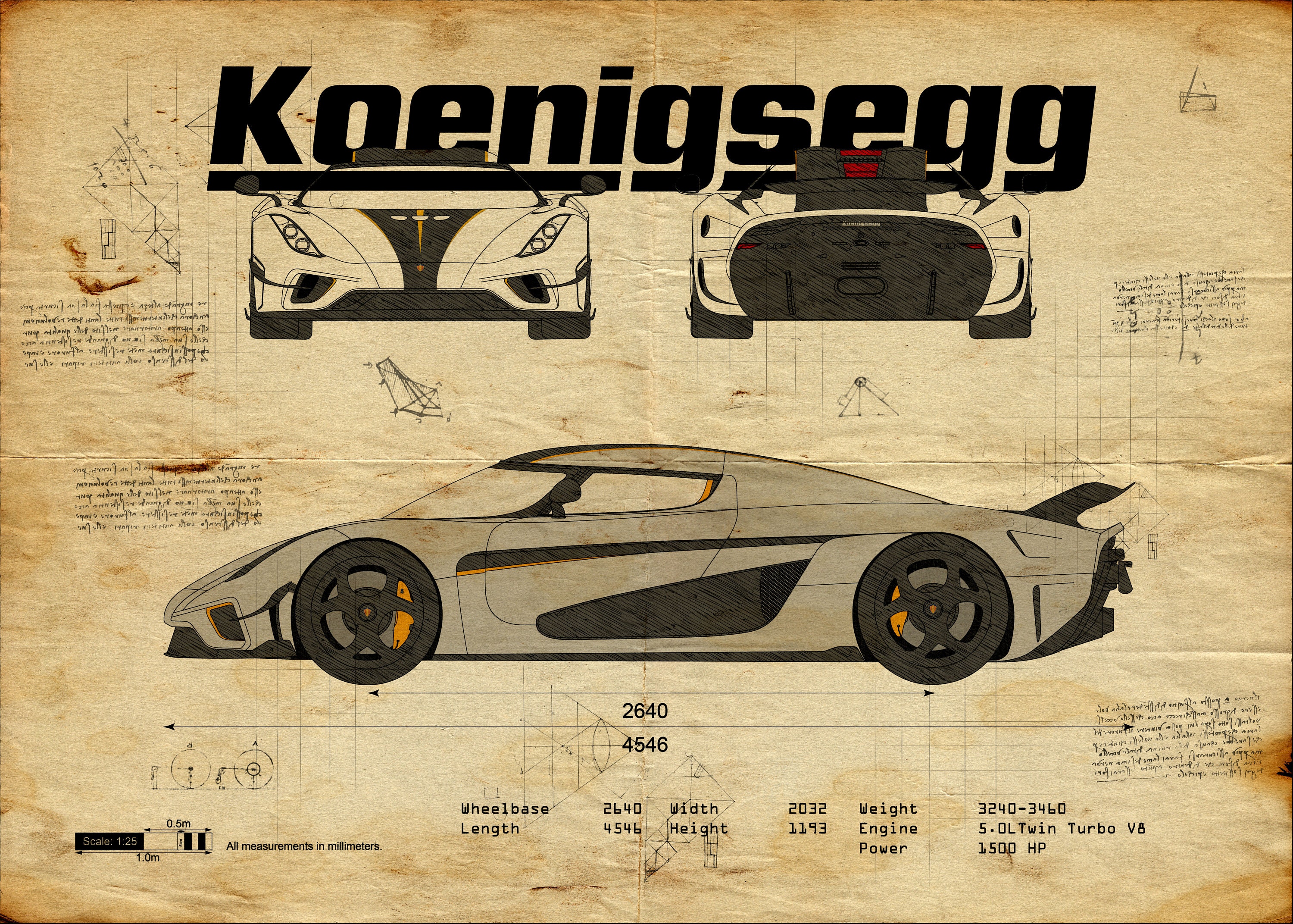 Koenigsegg Print, Car Poster, Koenigsegg Poster, Exotic Car Print ...