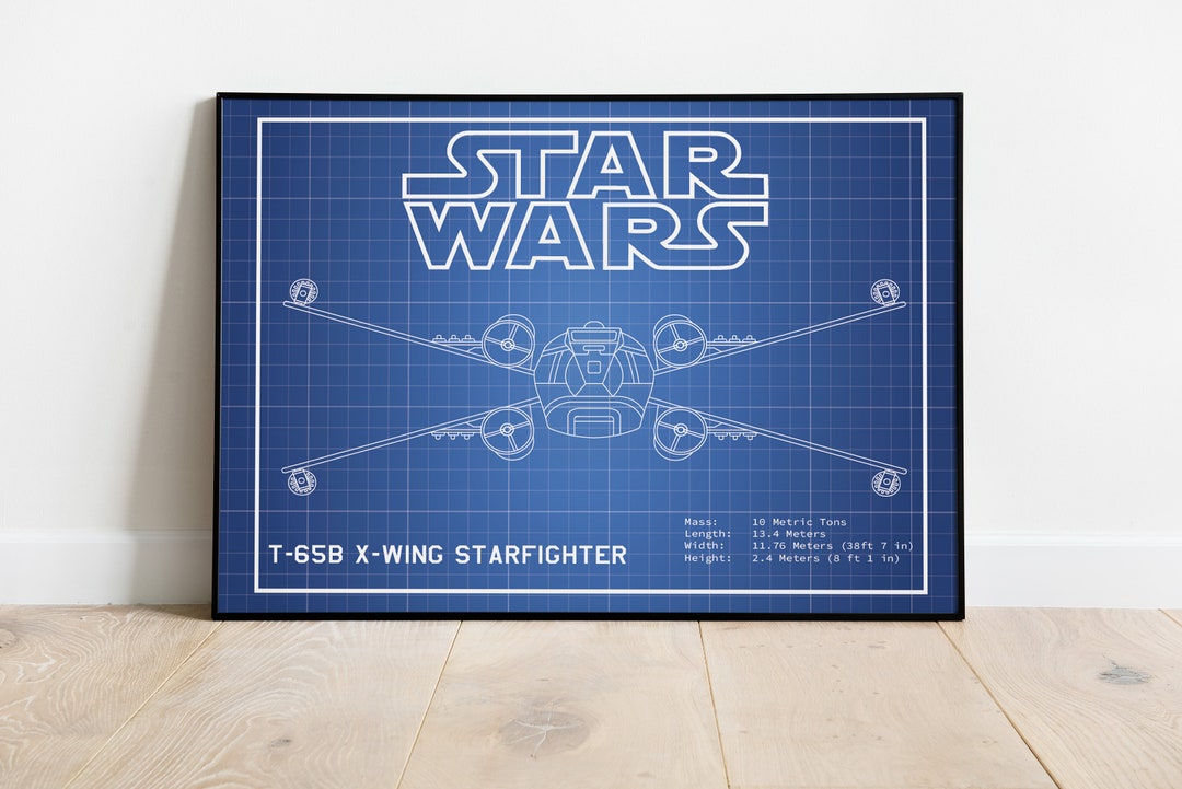 X Wing Poster, X Wing Fighter, Star Wars Prints, Star Wars Art, Mancave ...